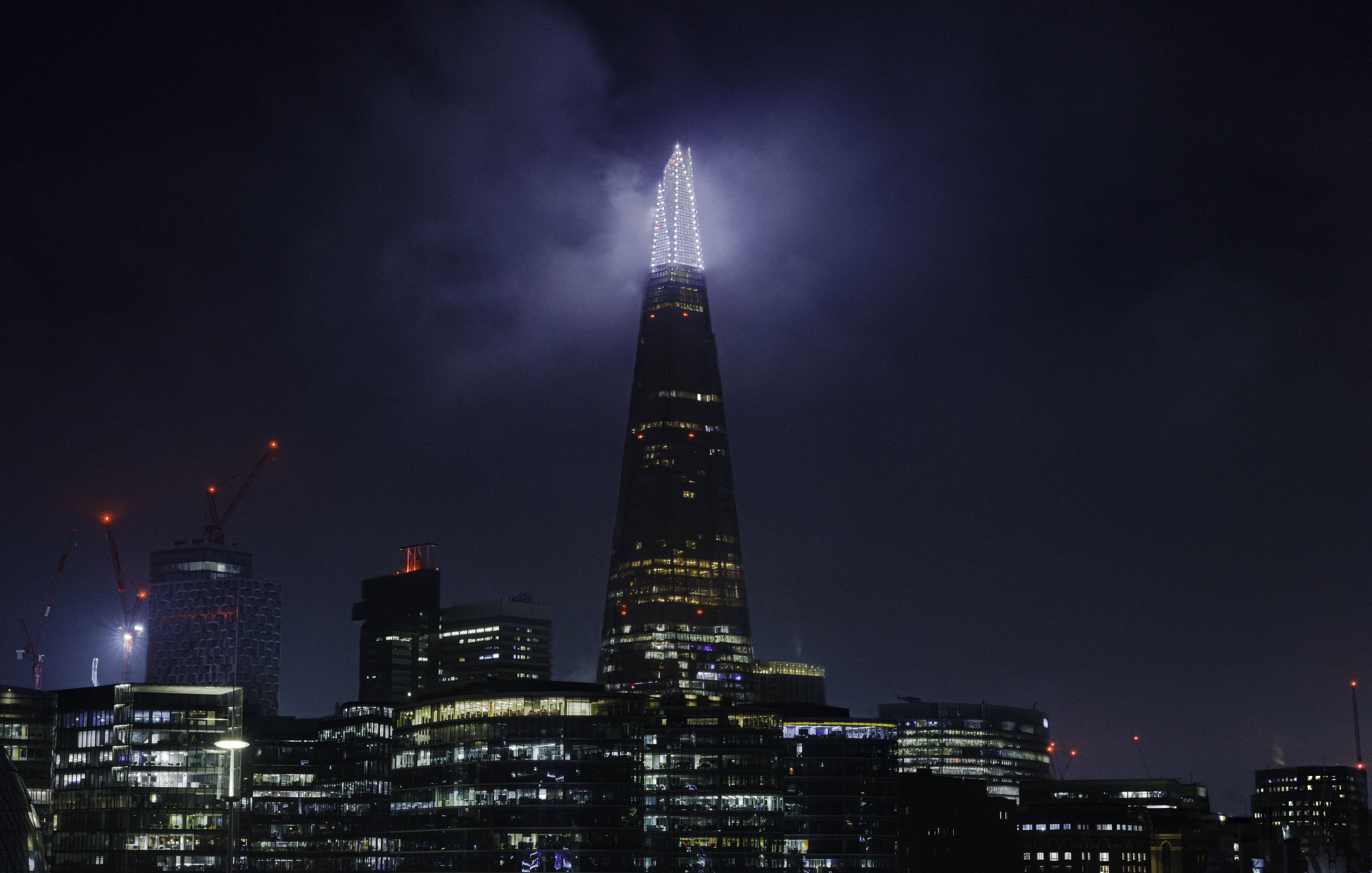 The Shard Lights | London's Highest Light Display