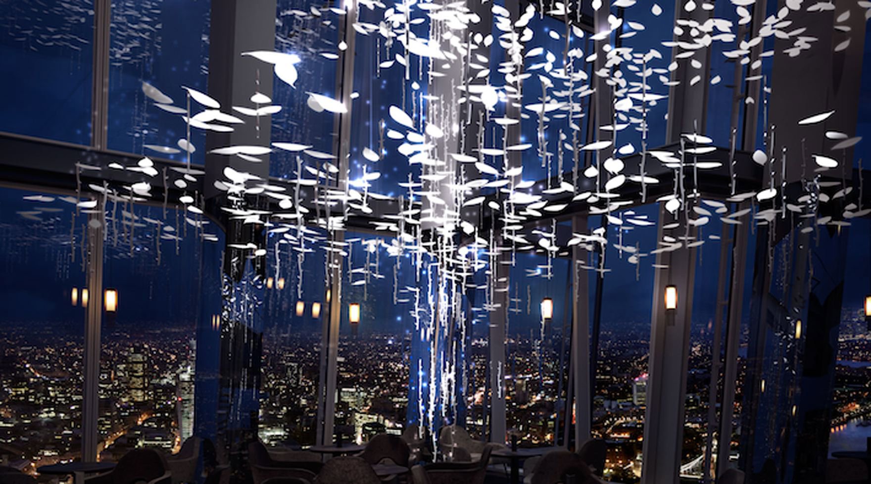 The Shard | Aqua Shard Reveals 2016 Christmas Installation