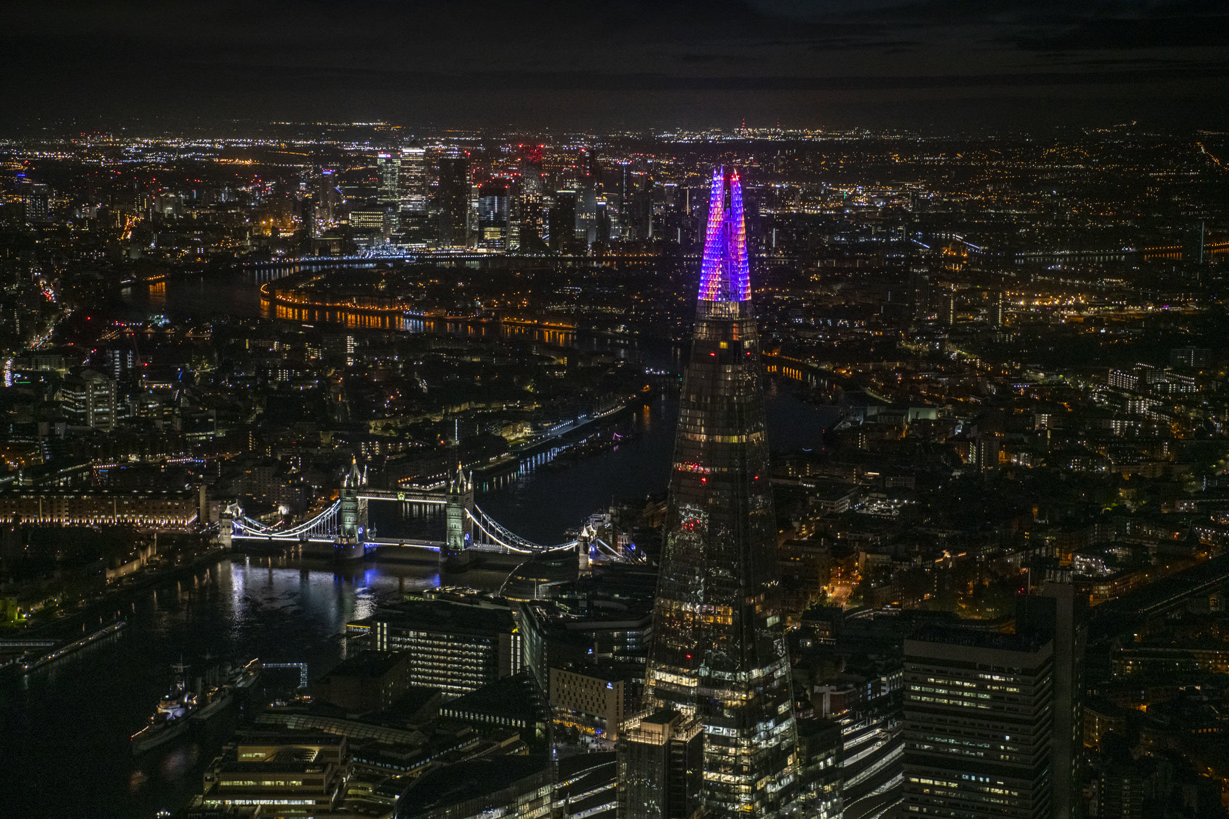 The Shard Lights | London's Highest Light Display