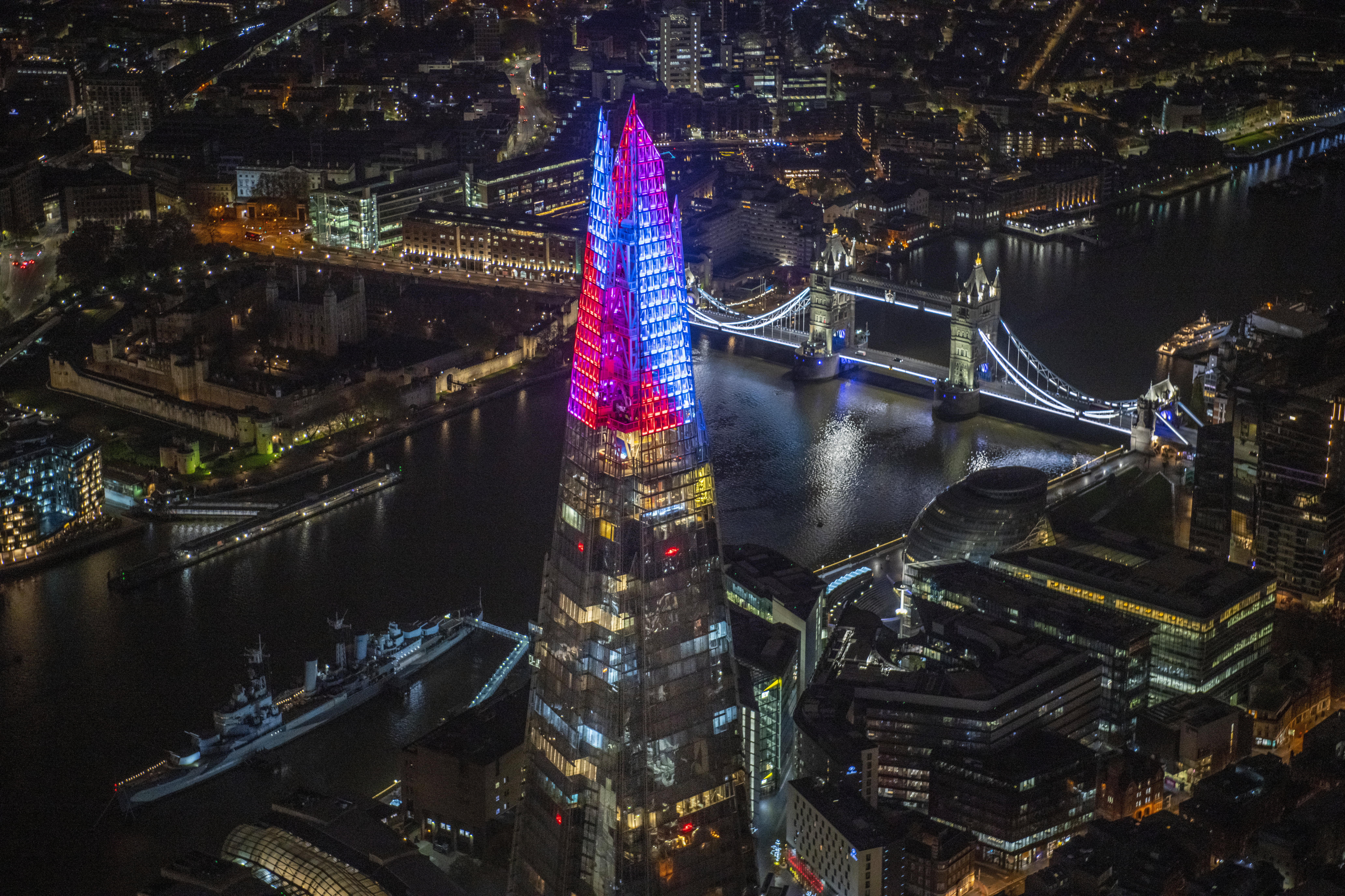 The Shard | Shard Lights Celebrates Togetherness This Festive Season